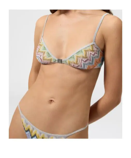 Missoni Zigzag-knit Bikini