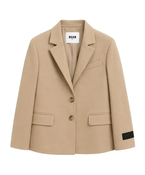 MSGM Jacket With A Logo