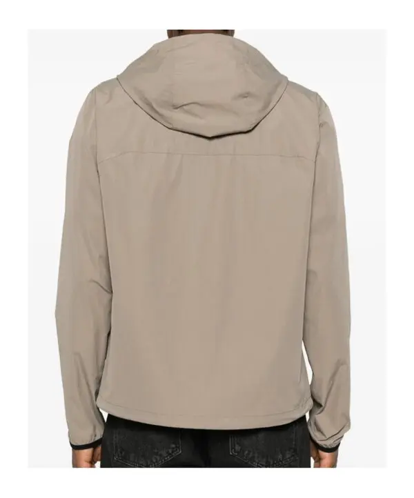 Hugo Boss Hooded Logo-print Zip-up Jacket