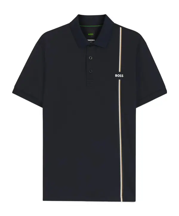 Hugo Boss Toc Game 3 Striped Short-sleeve Polo Shirt
