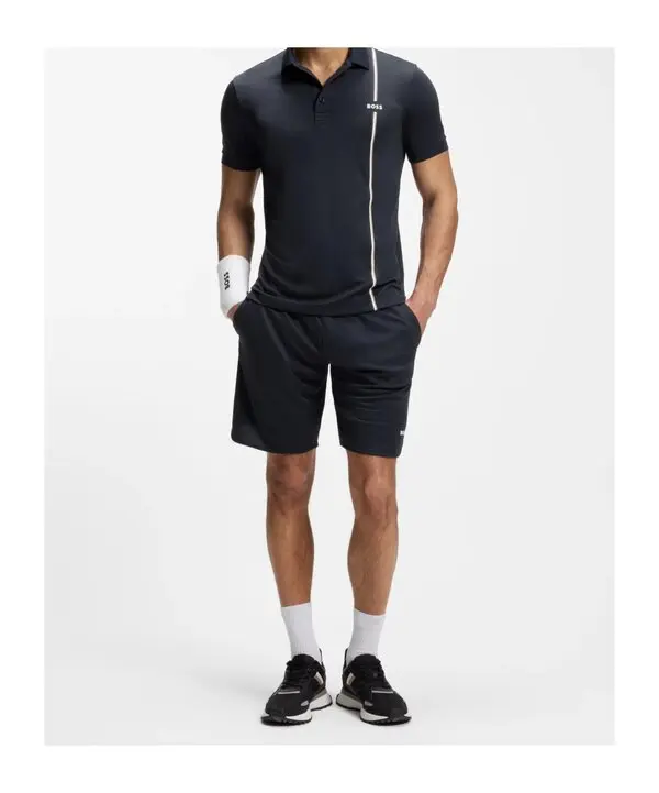 Hugo Boss Toc Game 3 Striped Short-sleeve Polo Shirt