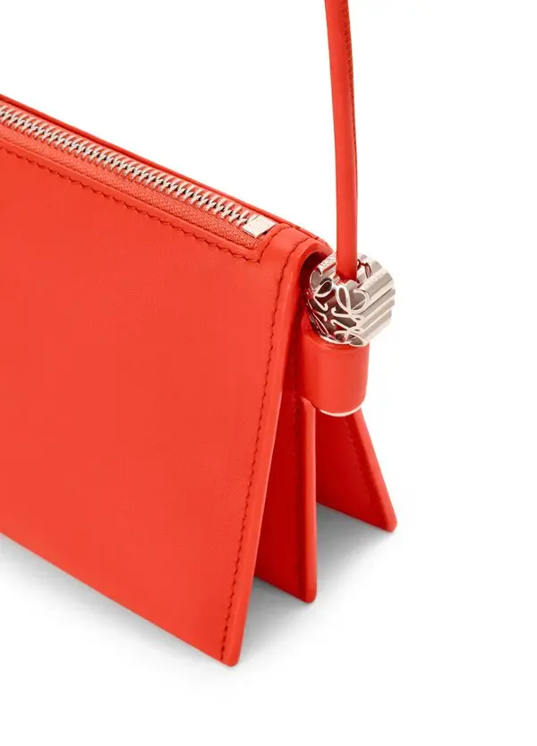 Loewe Shoulder Bag With Leather Handles - Orange