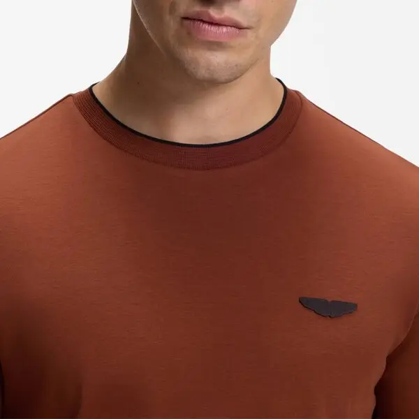 Hugo Boss Logo-plaque Cotton T-shirt