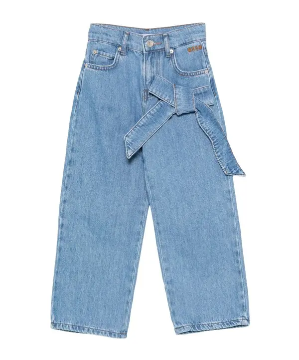 MSGM Bow-detail Jeans