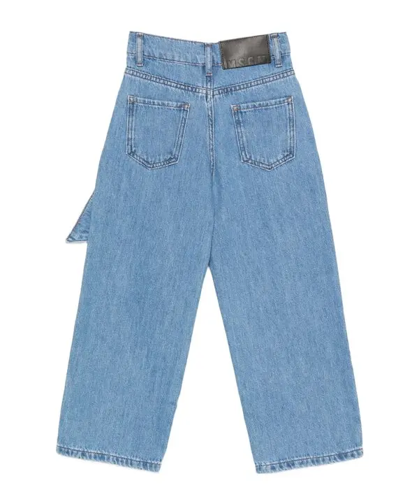 MSGM Bow-detail Jeans