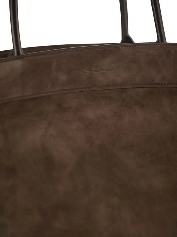 Santoni Didi M Suede Tote Bag
