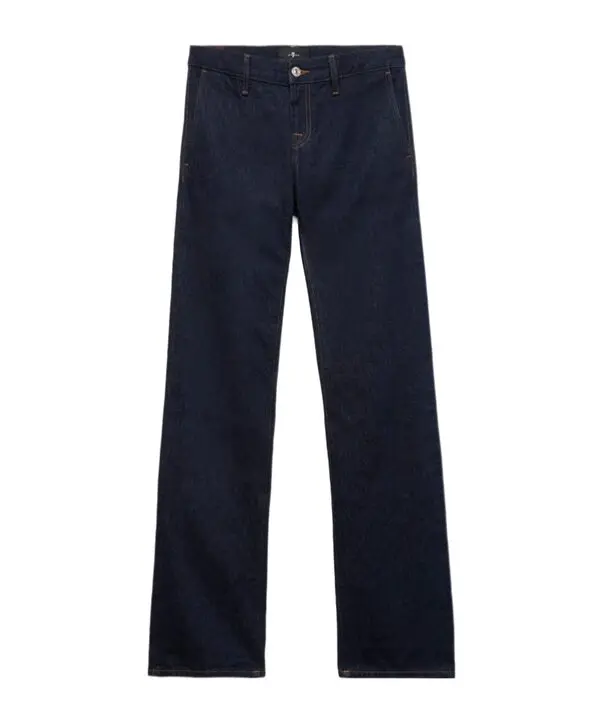 7 For All Mankind Low Straight Leg Jeans
