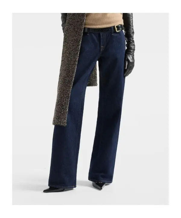 7 For All Mankind Low Straight Leg Jeans