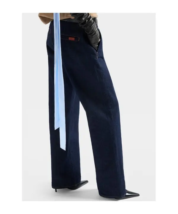 7 For All Mankind Low Straight Leg Jeans