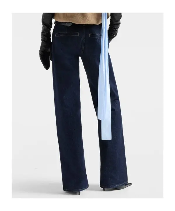 7 For All Mankind Low Straight Leg Jeans