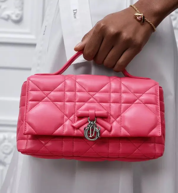 Dior My Tender Top Handle Mini Bag - Pink