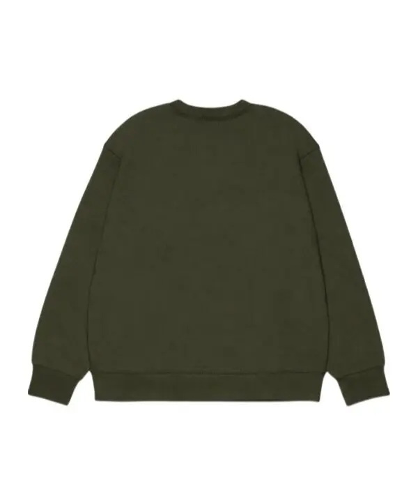 Dsquared2 Logo Patch Crew Neck Sweater - Green