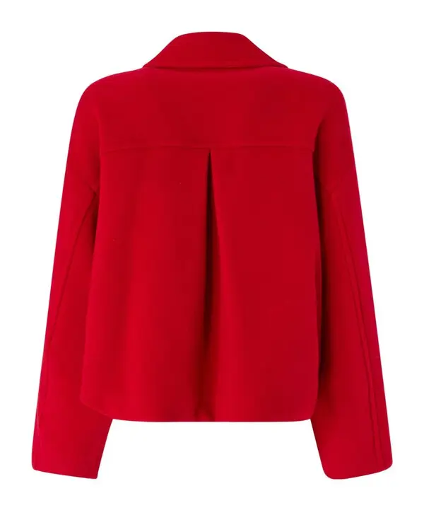 Pinko Cropped Double-breasted Coat
