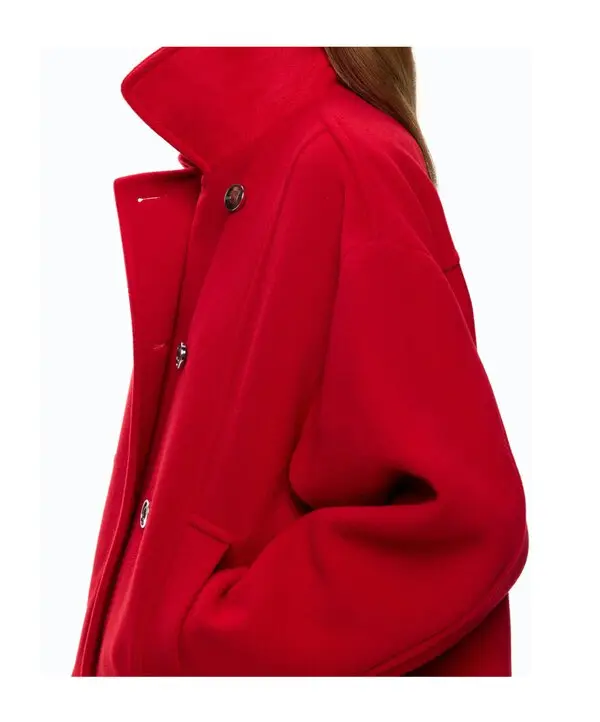 Pinko Cropped Double-breasted Coat