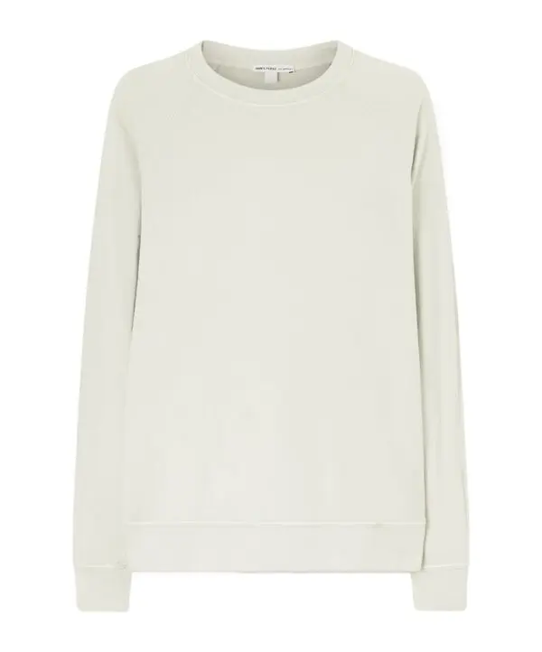 JAMES PERSE Supima Cotton-terry Sweatshirt