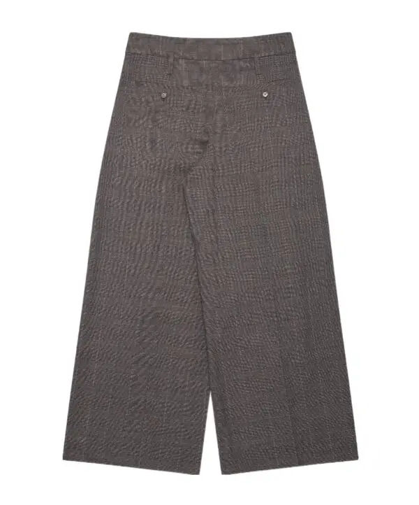 Simone Rocha Peeling Waist Wide Leg Trousers