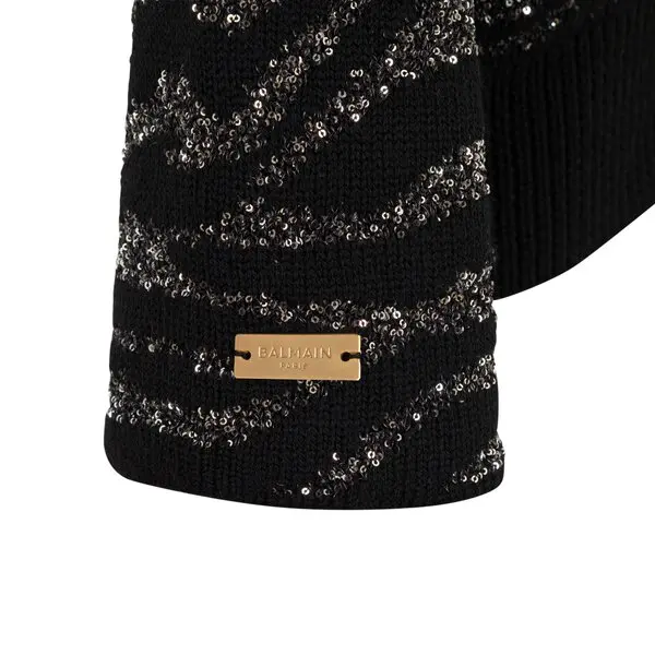 Balmain Embellished Long-sleeved Cardigan
