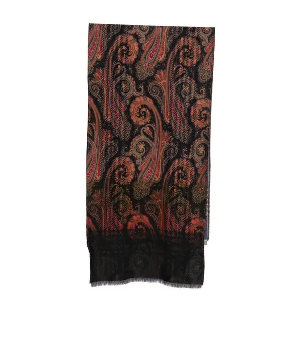 Etro Paisley Print Scarf