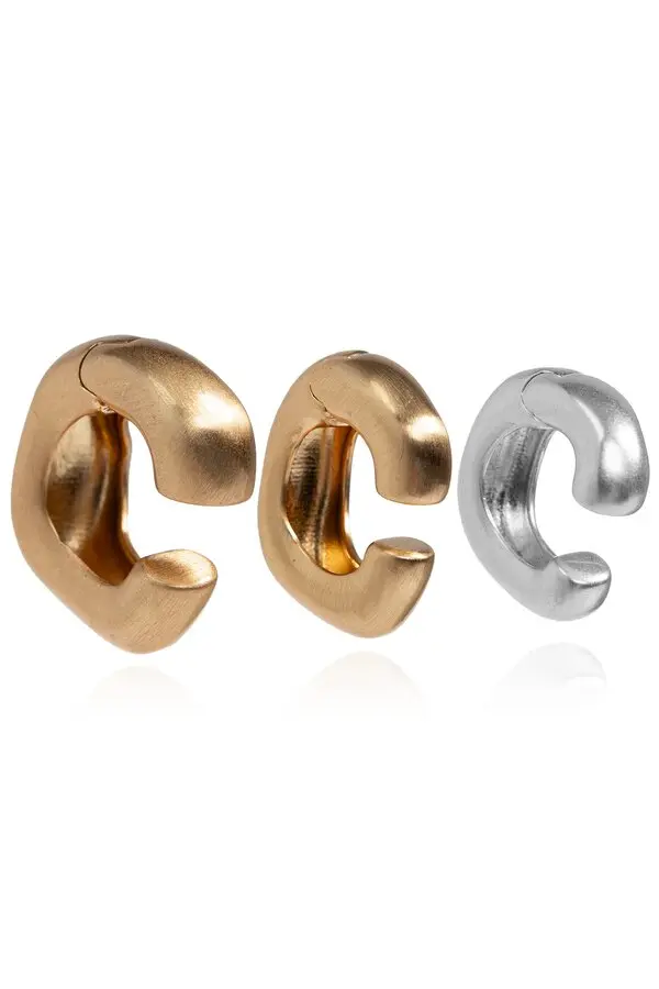 Cult Gaia Three-piece Set Of Open-style Earrings