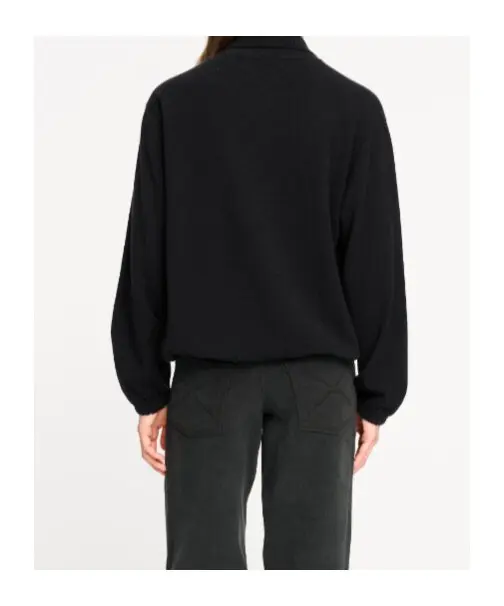 BARRIE Contrast-collar Cashmere Sweater