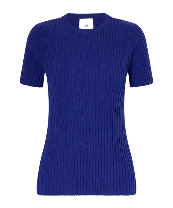 THE ELDER STATESMAN Ribbed Cashmere Knitted Sweater