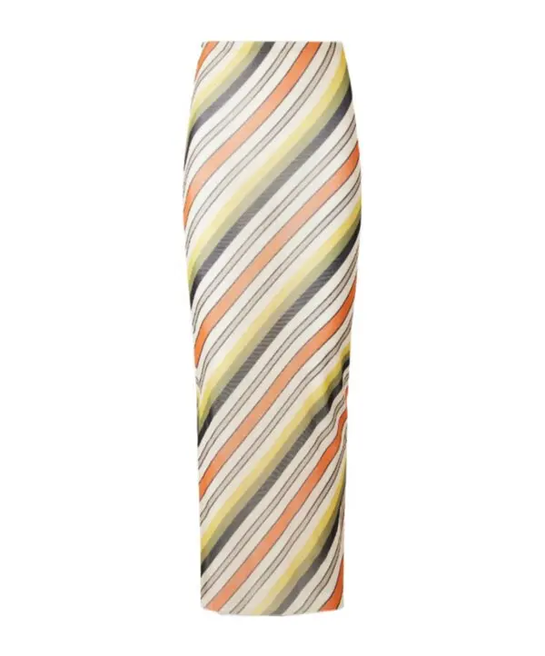 JEAN PAUL GAULTIER Vintage Striped Maxi Dress