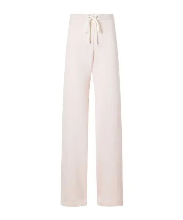 JAMES PERSE Cotton-terry Wide-leg Track Pants - No