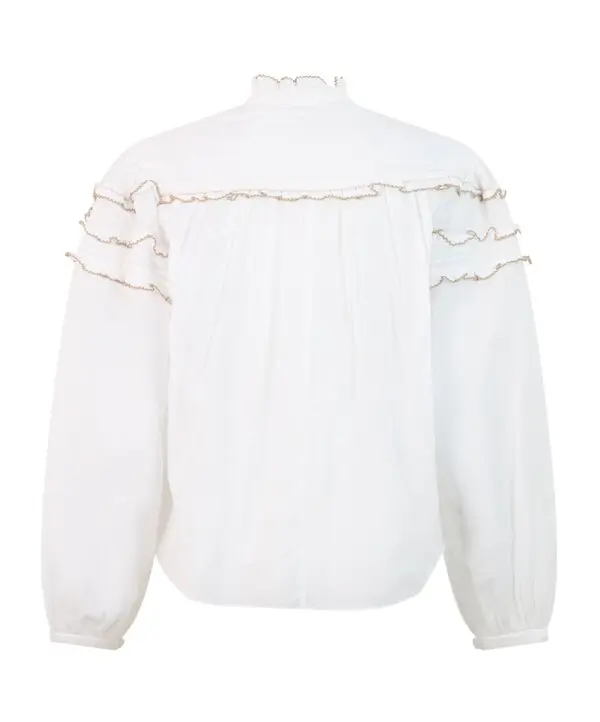 Isabel Marant Étoile Ruffled Button-front Blouse