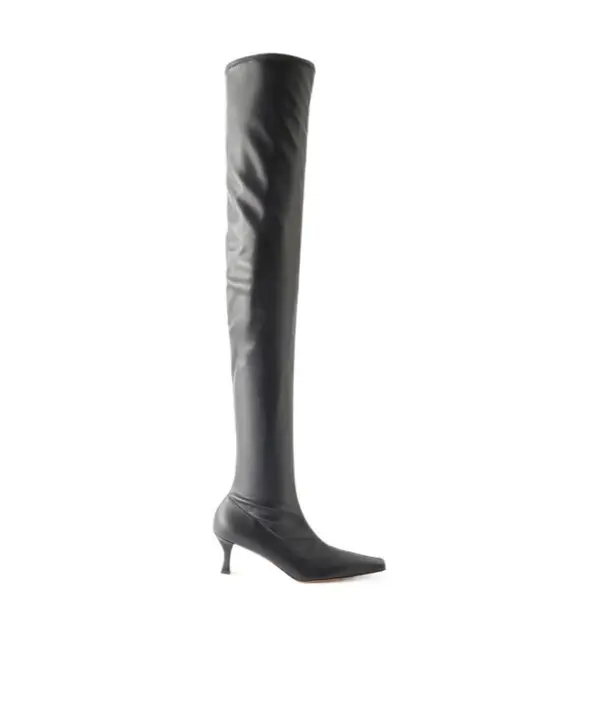 Proenza Schouler 60mm Calf Leather Thigh-high Boots