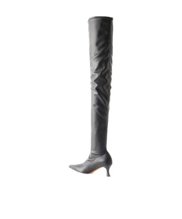 Proenza Schouler 60mm Calf Leather Thigh-high Boots