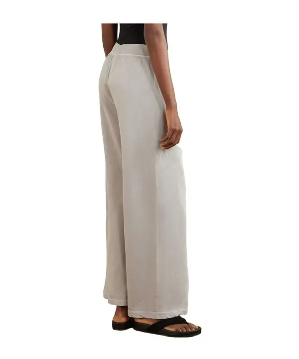 JAMES PERSE Cotton-terry Wide-leg Track Pants