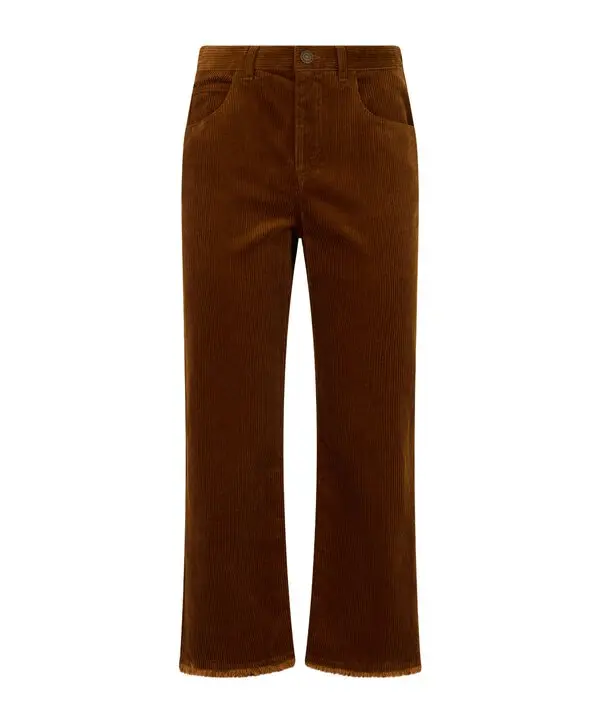 Isabel Marant Étoile Flared Corduroy Trousers