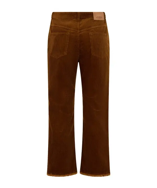 Isabel Marant Étoile Flared Corduroy Trousers