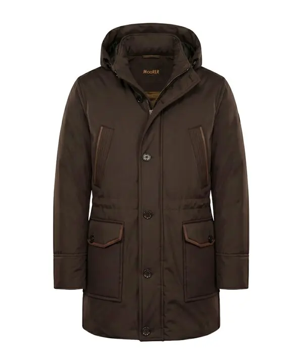 MOORER Baldok Hooded Padded Coat