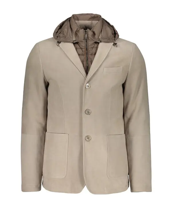 MOORER Bellottour Hooded Blazer Coat