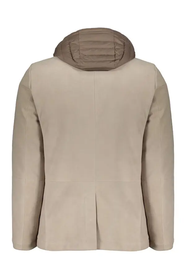 MOORER Bellottour Hooded Blazer Coat
