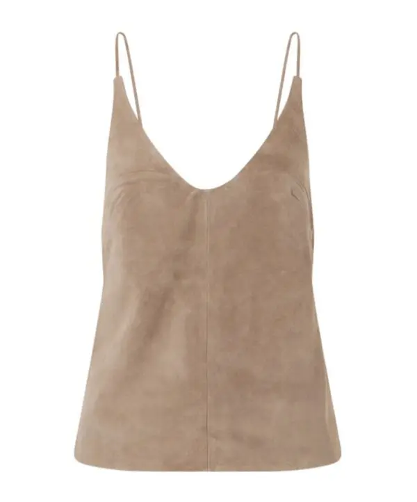 ST. AGNI Soft Suede Camisole