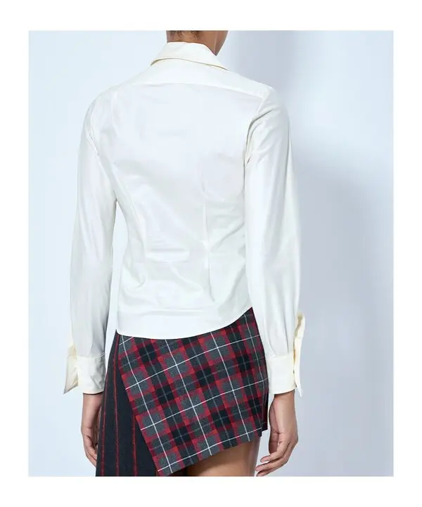 VIVIENNE WESTWOOD Drunken Draped Long Sleeved Shirt