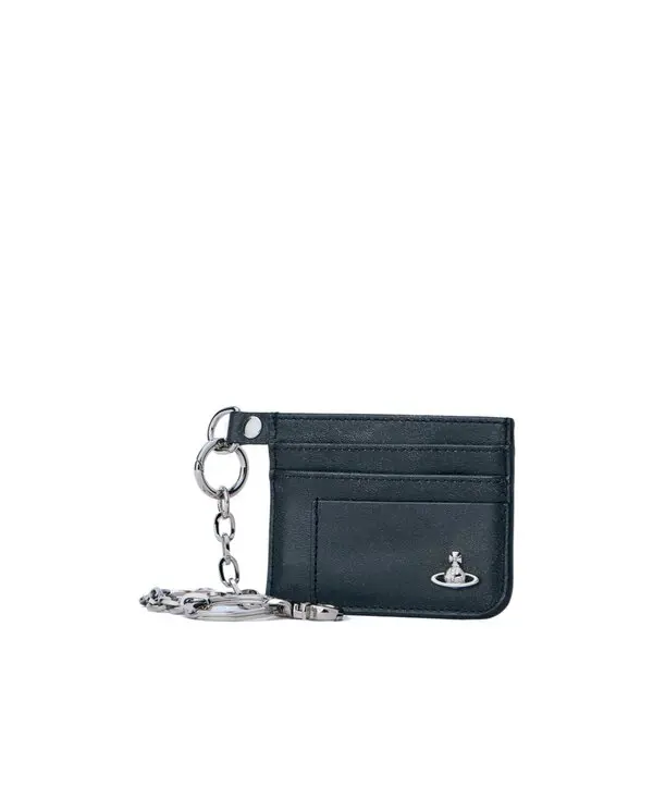 VIVIENNE WESTWOOD Chain Logo Card Holder