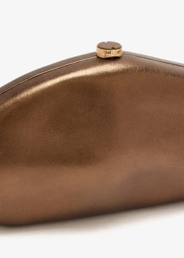 Cult Gaia Caldera Clutch - Brown