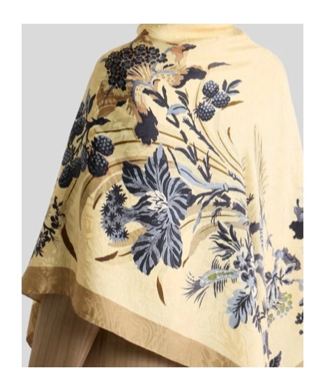 Etro Floral Jacquard Shawl