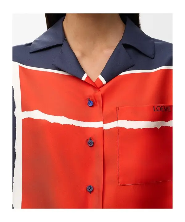 Loewe Pyjama Blouse In Silk