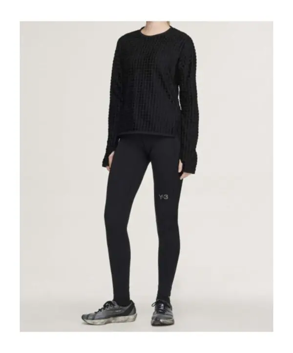 Y3 Long Sleeve Knitted Running Top