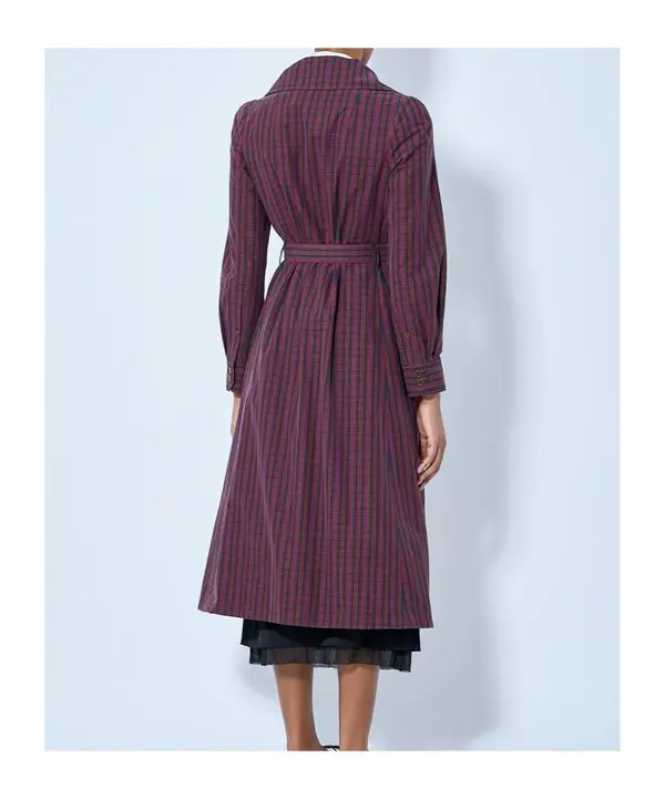 VIVIENNE WESTWOOD Belted Button-down Trench Coat
