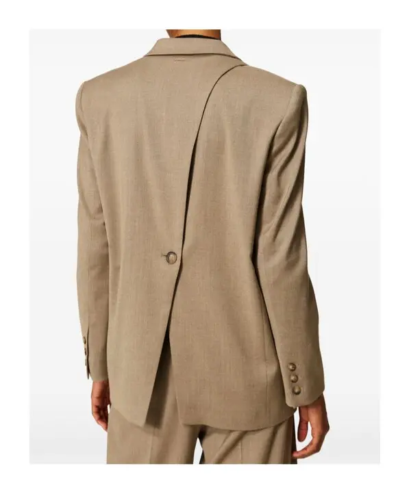 TWINSET Matte-satin Blazer