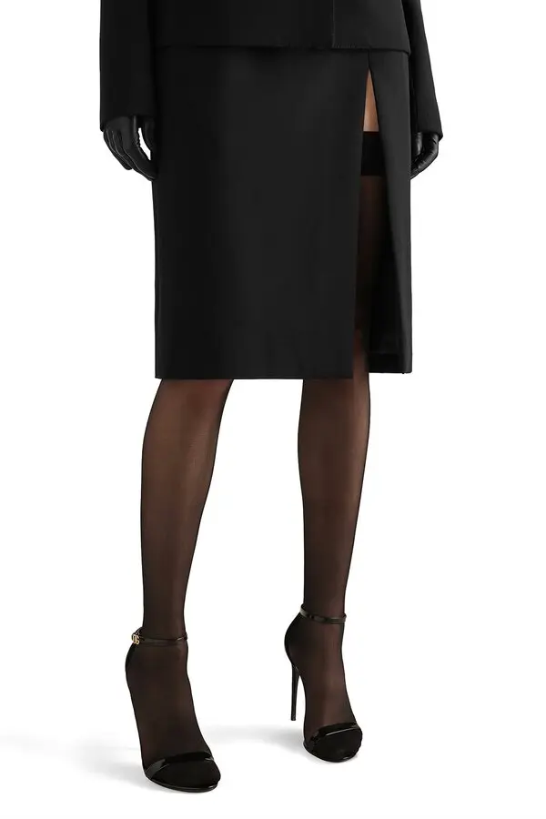 Dolce & Gabbana Double Wool Skirt
