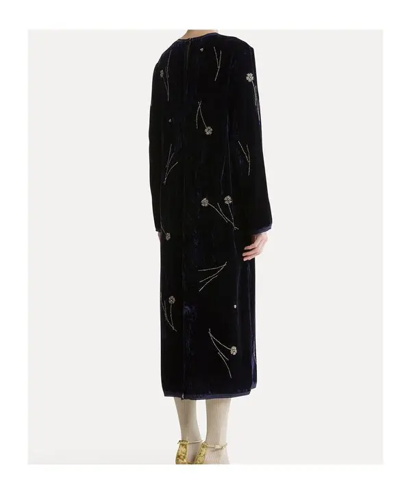 FORTE_FORTE Velvet Midi Dress