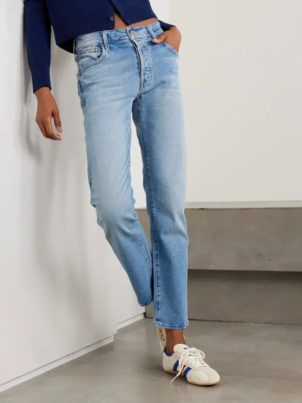 MOTHER Hiker Hover High-waisted Jeans