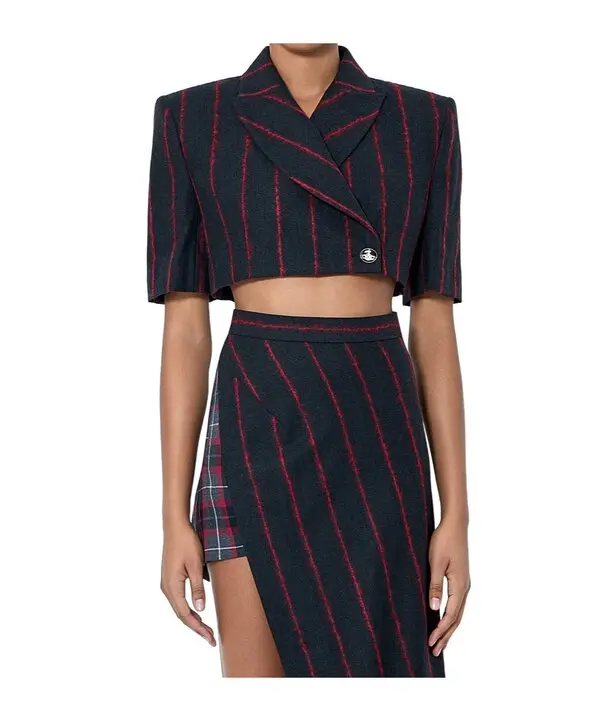 VIVIENNE WESTWOOD Single-button Cropped Jacket