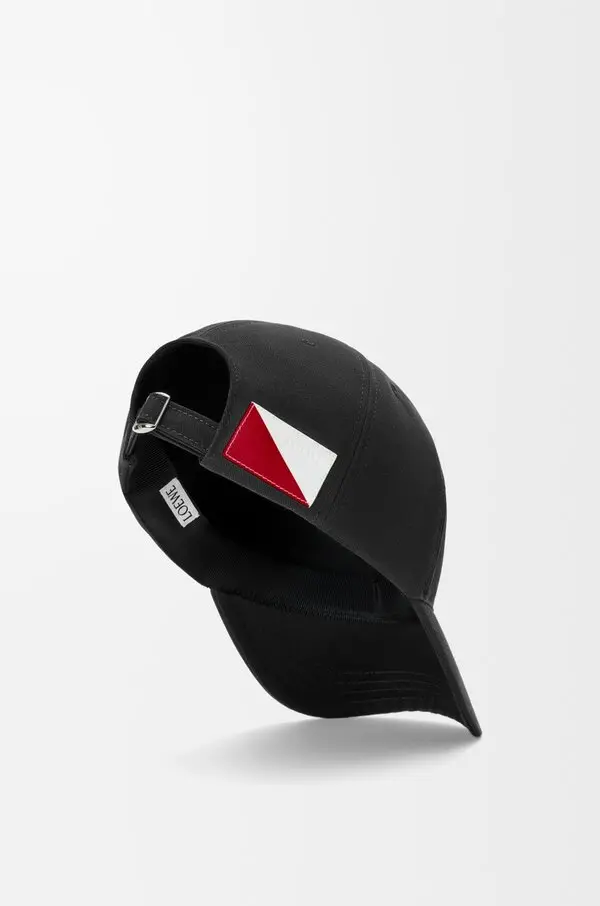 Loewe Embroidered Baseball Cap - Black